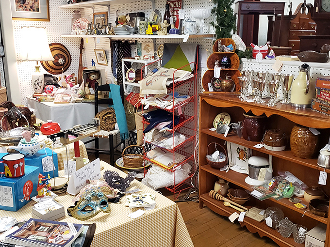 Every corner of Verona Antiques tells a story, with treasures stacked high like the world's most fascinating game of historical Jenga.