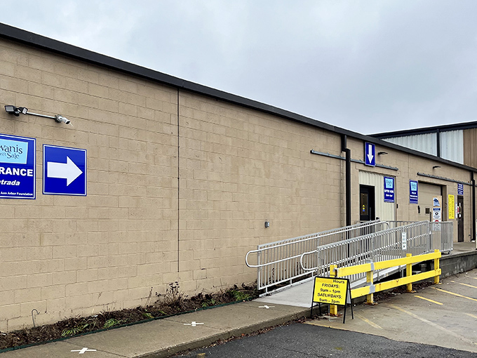 From the outside, this unassuming warehouse holds more treasures than a pirate's secret cave.