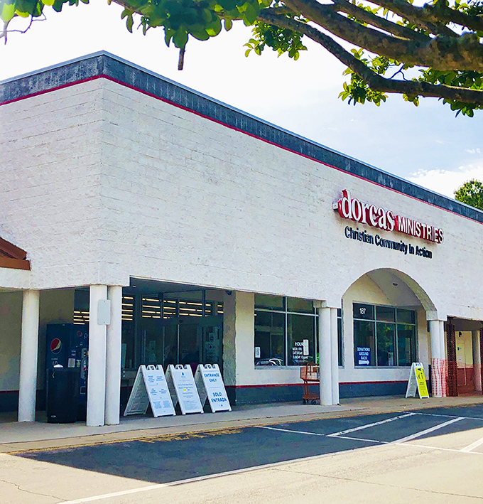 Christian Community in Action isn't just a tagline&mdash;it's the driving force behind this massive thrift emporium that turns shopping into a charitable adventure.