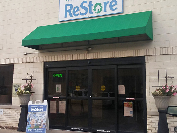 The unassuming exterior of ReStore hides a treasure trove within&mdash;like finding a secret portal to a dimension where home improvement meets philanthropy.