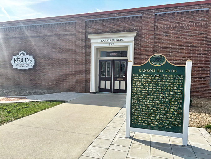 The brick facade of automotive history where chrome dreams and horsepower legends await your discovery.