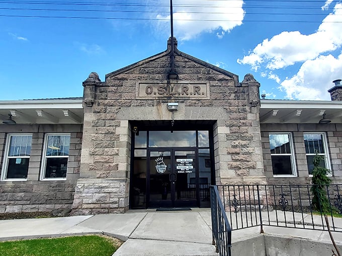 The historic Oregon Short Line Railroad depot now houses Idaho's most deliciously specific museum. Who knew potatoes deserved their own palace?