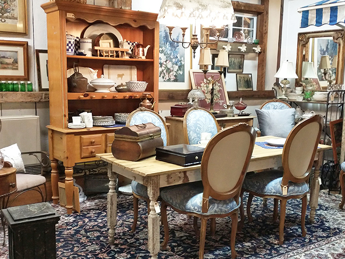 Elegant dining sets await new homes &ndash; where your grandmother's china meets your modern dinner party dreams.