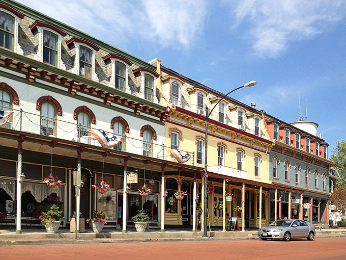 Lebanon's historic downtown showcases colorful Victorian architecture along brick streets that have witnessed a century of small-town life. Time travel never required a DeLorean after all.