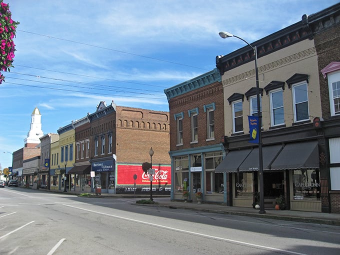 Downtown Campbellsville's historic brick buildings stand like sentinels of simpler times, where your retirement dollars stretch further than your patience at big city traffic lights.