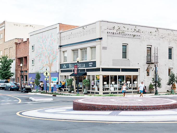 Bella Bella anchors a corner of downtown with its inviting storefront, where locals gather for conversation as essential as the coffee.