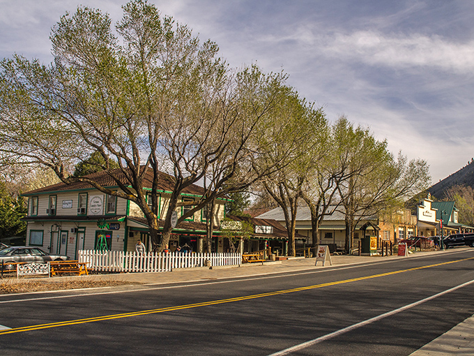 Main Street Genoa looks like a film set, but unlike Hollywood, these historic buildings have authentic stories to tell.