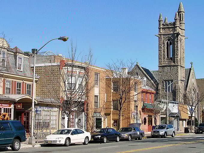 Downtown Woodbury where historic charm meets walkable streets, proving small-town America isn't extinct after all.
