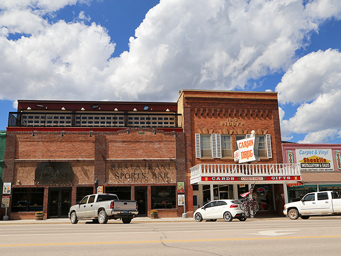 Downtown Custer's historic brick buildings stand proud like they're auditioning for a Western&mdash;except these actually have indoor plumbing and WiFi.