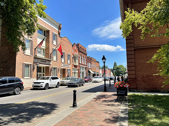 Rogersville's historic Main Street gleams in the sunshine, its brick buildings standing like old friends who've weathered centuries together.