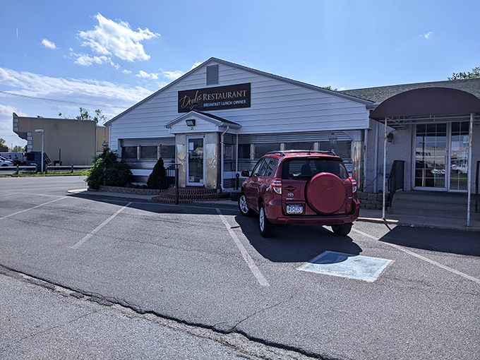 Bright sunshine calls for a visit to Doyle's Restaurant! This beloved Selbyville diner is ready to welcome you.