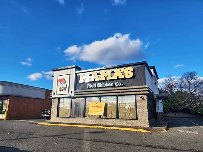 That cartoon chicken with the googly eyes isn't just adorable&mdash;it's a beacon of deliciousness calling to hungry Fredericksburg souls.
