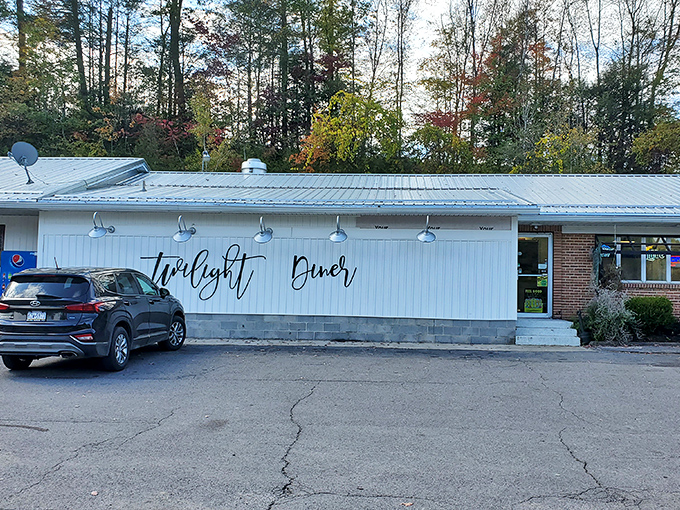 The unassuming exterior of Twilight Diner stands like a beacon of hope for hungry travelers on Interstate 80. Rural Pennsylvania's answer to the question, "Where should we eat?"