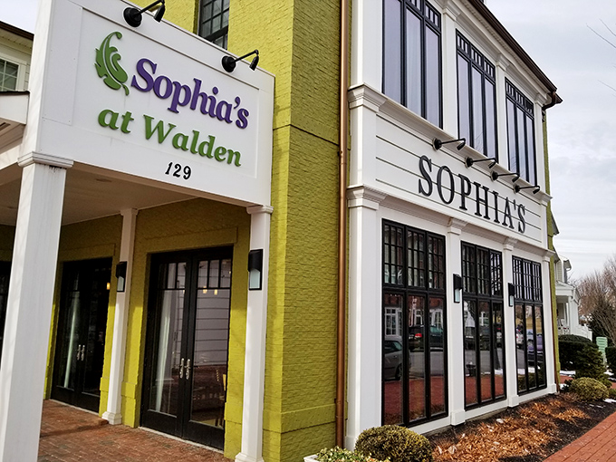 That cheerful yellow exterior isn't just paint&mdash;it's a beacon of deliciousness calling you home to lunch.