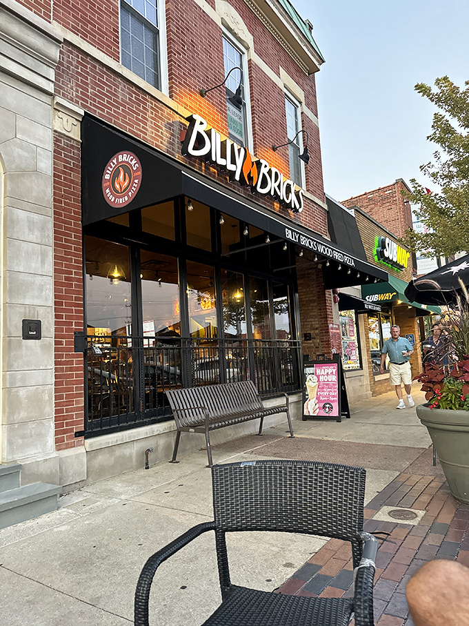 Come on in! We're ready to serve up good times and great eats here at Bricks Wood Fired Pizza in Wheaton.