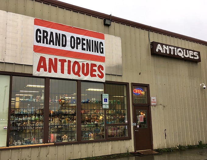 "Grand Opening" may be vintage itself at this Anchorage institution where yesterday's treasures await new homes and fresh stories.