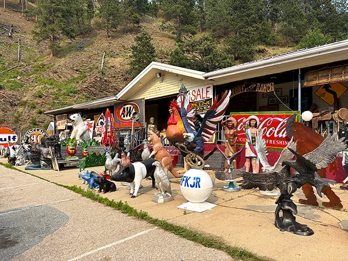 One look at the exterior says it all&mdash;an eclectic parade of Americana treasures that hints at the even wilder trove waiting inside.