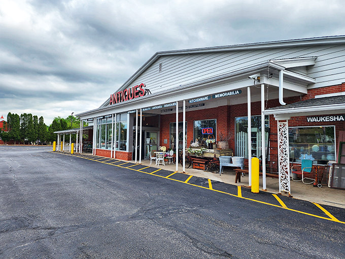 The unassuming exterior hides a treasure trove within. Like finding out your quiet neighbor was once a rock star.