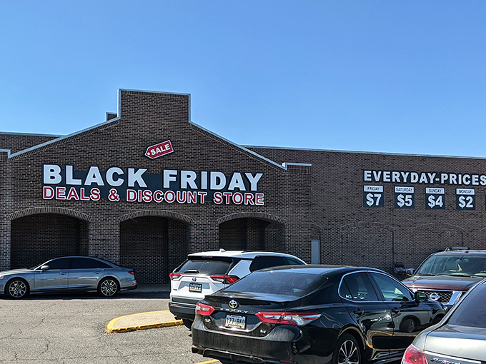 Welcome to discount heaven, where everyday prices make your credit card breathe a sigh of relief.