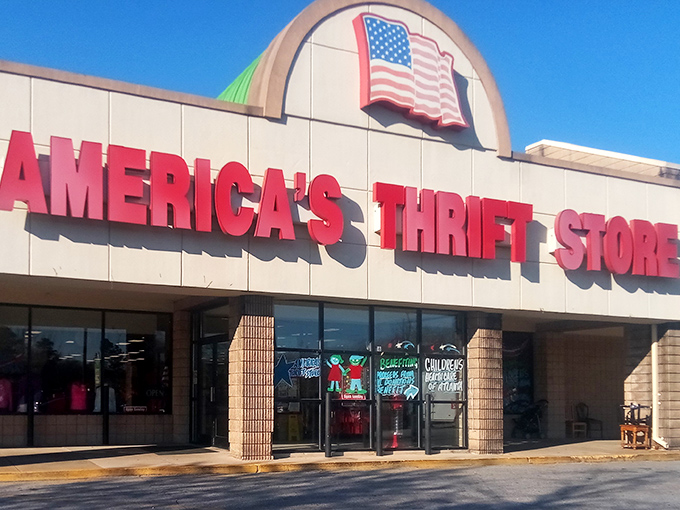 The iconic storefront beckons with its bold red lettering and American flag emblem&mdash;a siren call to bargain hunters and treasure seekers throughout Athens. 