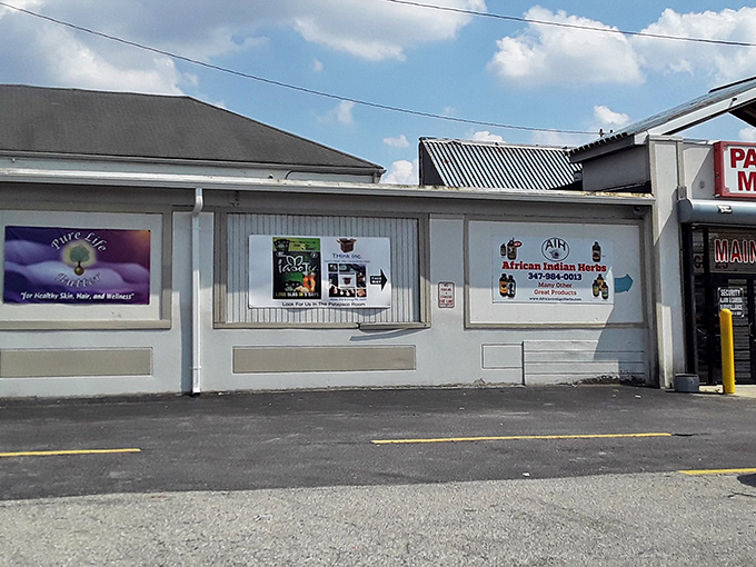 The treasure hunter's playground spreads out under clear blue skies, where one person's castoffs become another's prized discoveries. 
