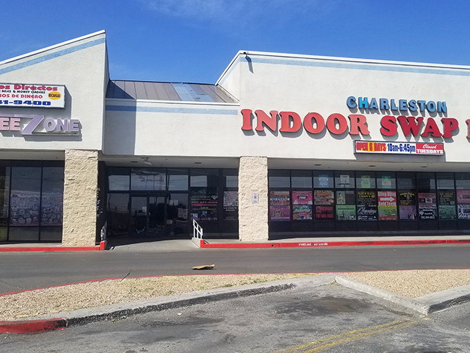 The unassuming exterior of Charleston Indoor Swap Meet hides a treasure trove within&mdash;like finding a speakeasy, but for bargain hunters instead of bootleggers.