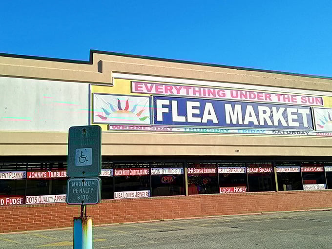 The iconic yellow and blue sign promises treasures within &ndash; like a retail version of Willy Wonka's factory, minus the questionable labor practices.