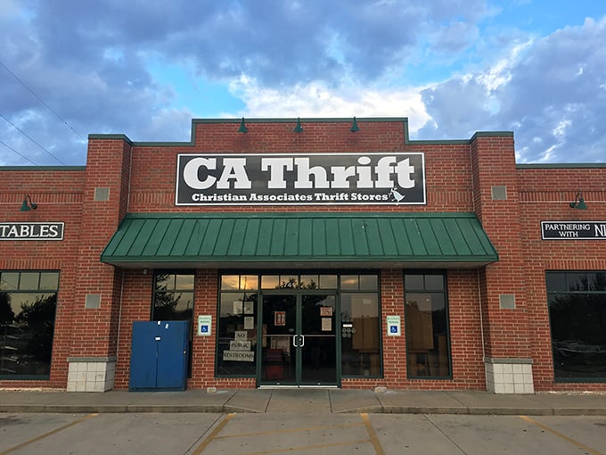 The brick-and-mortar treasure chest that is CA Thrift stands proudly in Nixa, its green awning like a welcome flag for bargain hunters everywhere.