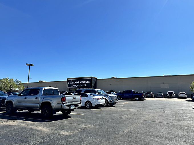 The unassuming exterior hides a treasure trove that'll make your vintage-loving heart skip several beats.