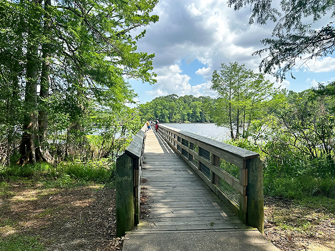 That boardwalk stretching into the sunset isn't just pretty—it's your escape route from everything that's been bugging you lately.