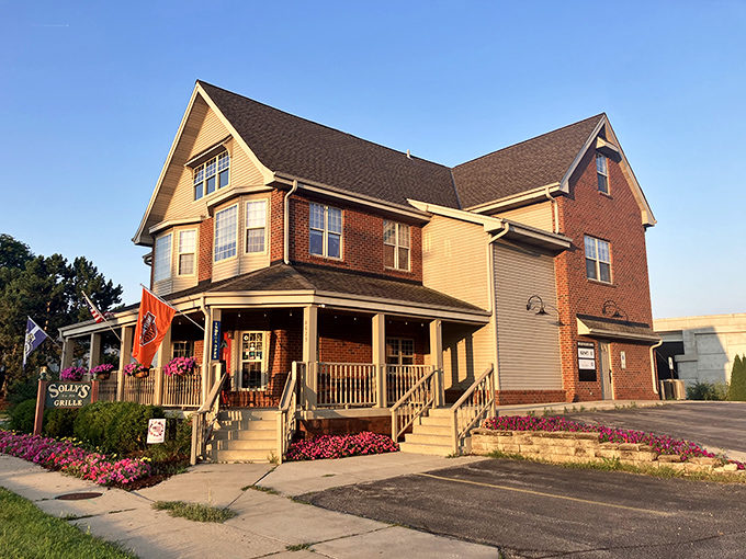 Solly's Grille stands proud in Glendale, a charming converted house where Wisconsin's butter dreams come true since 1936. The front porch beckons like a dairy-lover's welcome mat.