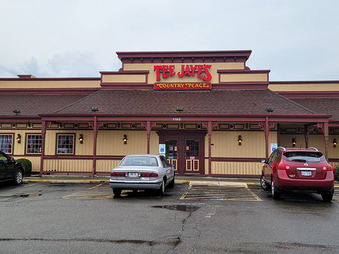 A humble exterior that belies the culinary treasures within. No pretension here, just the honest architecture of good eating.