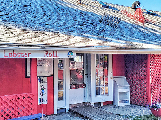 The little red shack that could! This unassuming seafood haven on Rockport's coast promises lobster rolls worth writing home about&mdash;if you weren't too busy eating them.