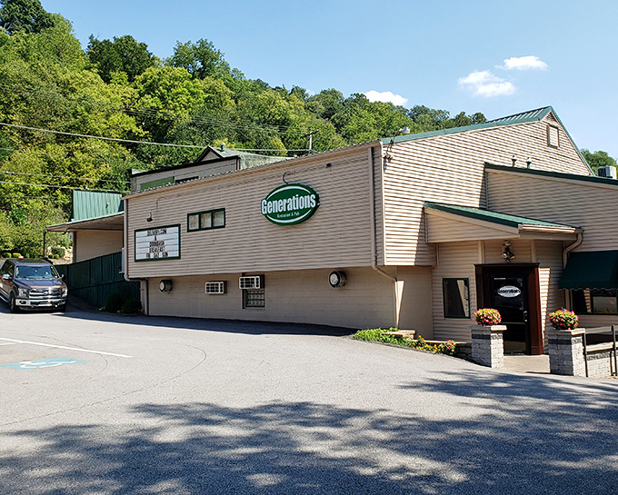 The unassuming exterior of Generations hides culinary treasures within, like finding a winning lottery ticket in your winter coat pocket.