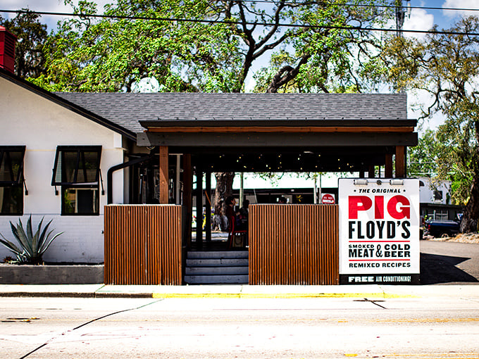 The unassuming exterior hides a smoky treasure trove where barbecue dreams come deliciously true.