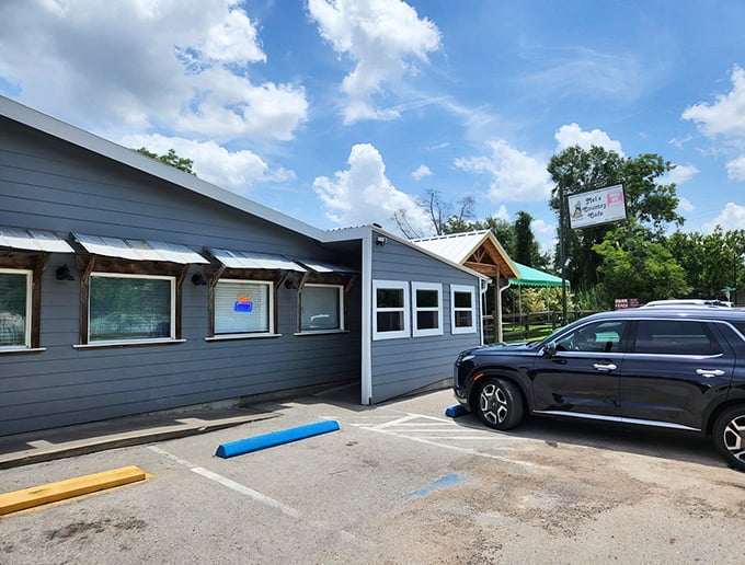 This unassuming blue building holds culinary treasures that would make any food lover's heart skip a beat.