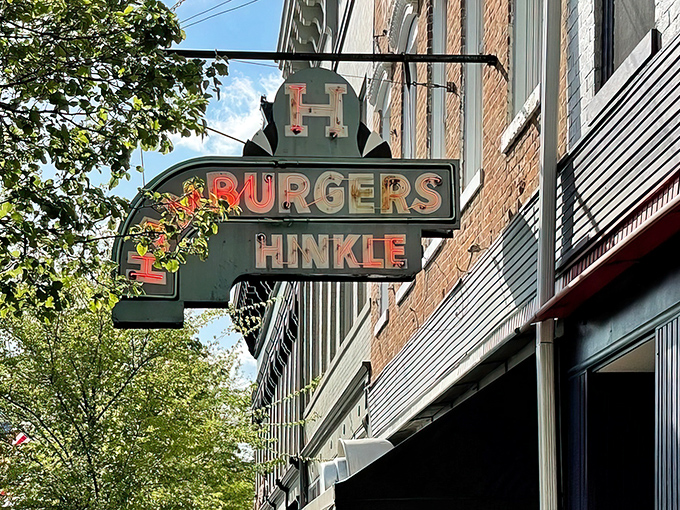 That iconic sign has been beckoning hungry travelers to Main Street Madison for generations. Simple, straightforward, and promising exactly what you need: burgers that satisfy the soul.