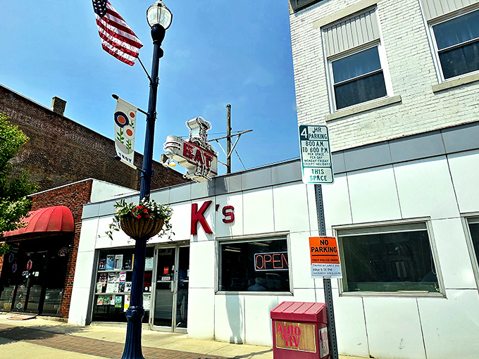 Stop by K's for a taste of local history and a classic diner experience in beautiful downtown Troy, Ohio!