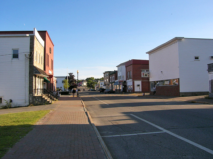 Downtown Millinocket offers that quintessential small-town Maine charm without the tourist markup. Brick buildings and quiet streets speak volumes about authentic New England living.