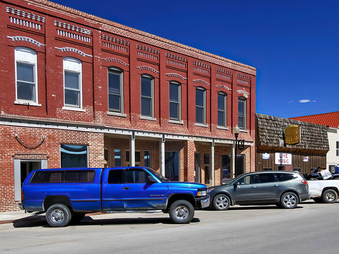 Downtown Saratoga looks like a movie set, but the pickup trucks and big Wyoming sky remind you this is authentically Western &ndash; no Hollywood required.