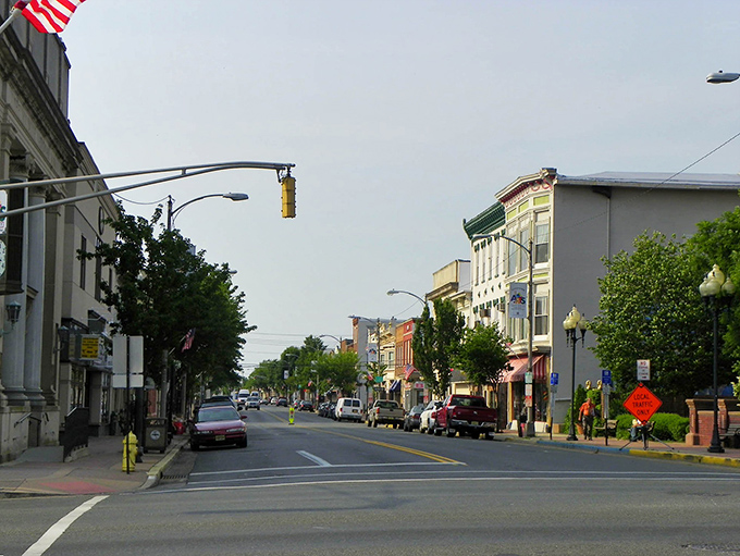 High Street welcomes you with its classic small-town charm, where brick buildings stand like old friends catching up on decades of local gossip.