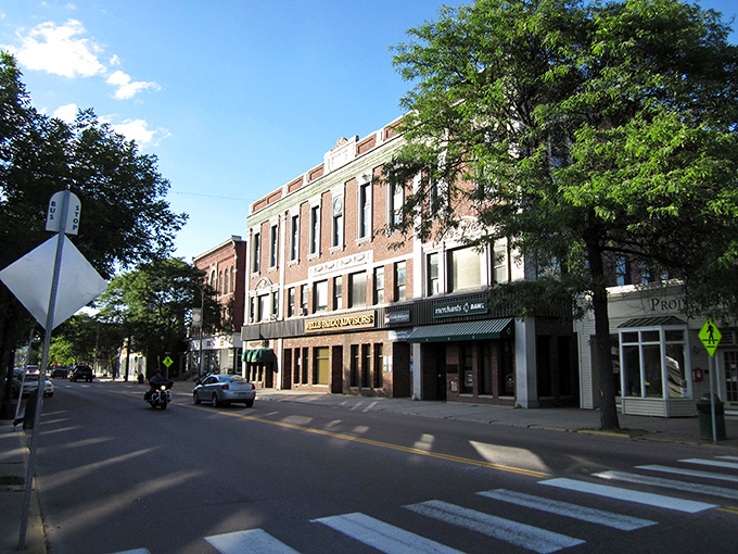Barre's Main Street feels like stepping into a time when downtown was the heart of American life, complete with classic brick buildings and unhurried charm.