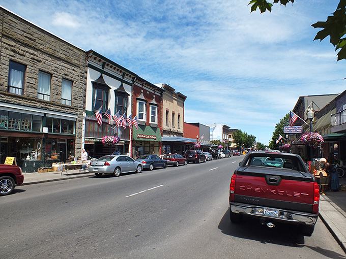 Tower Avenue stretches before you like a Norman Rockwell painting come to life, where pickup trucks and American flags aren't nostalgic props&mdash;they're Tuesday.