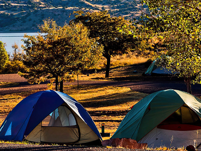 These cozy lakeside tents offer camping perfection&mdash;all the wilderness with none of the "did something just crawl into my sleeping bag?" moments.