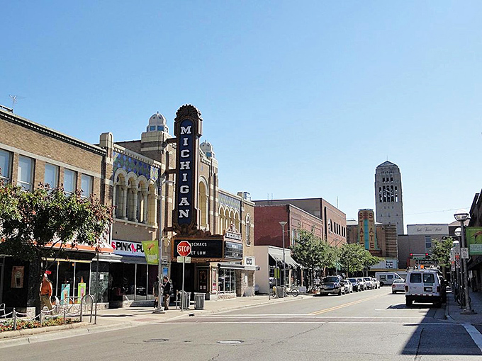 Downtown Ann Arbor's Main Street charm proves that authentic character beats corporate cookie-cutter every single time.