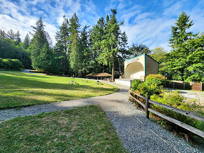 The park's welcoming amphitheater and grassy lawn invite visitors to spread out a blanket and contemplate life's big questions&mdash;like why you waited so long to visit.