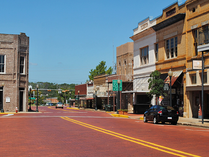 The architectural diversity along Main Street reads like a visual history book. Each building has survived trends, storms, and the temptation of cookie-cutter modernization.