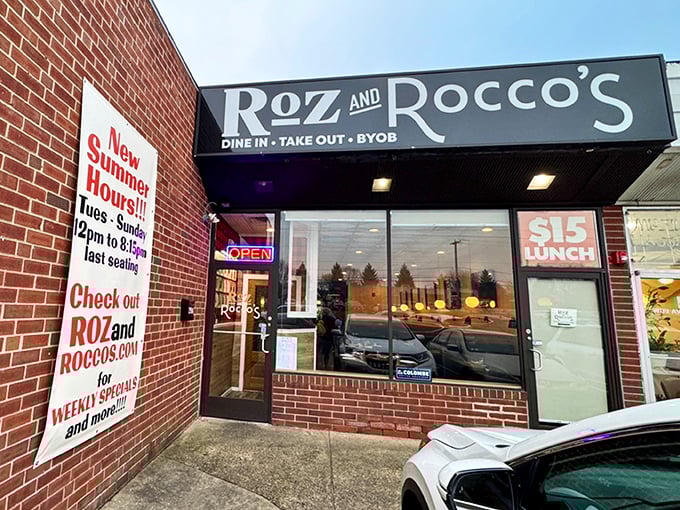 The unassuming brick storefront of Roz & Rocco's might not stop traffic, but trust me&mdash;your taste buds will thank you for hitting the brakes.