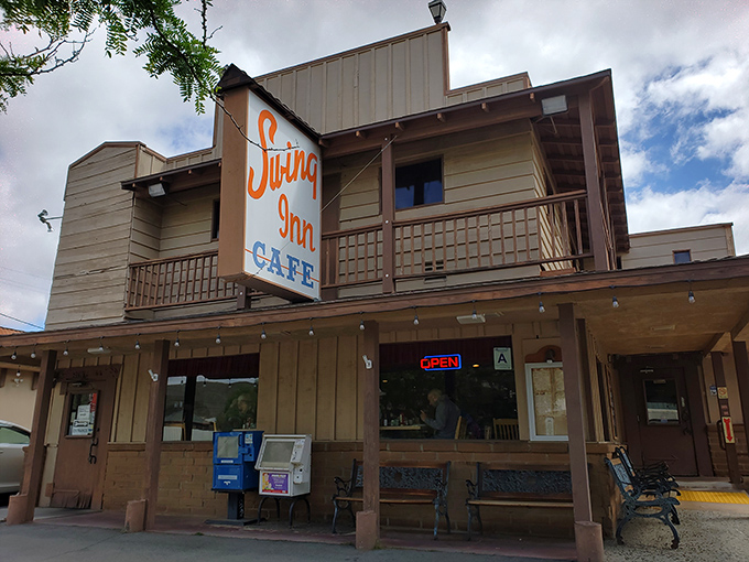 That iconic sign has been guiding hungry souls to comfort food nirvana for generations in Temecula's historic district.