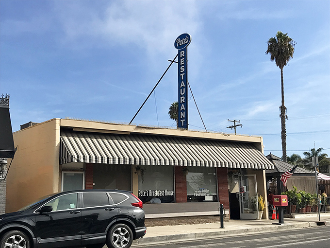 The vertical "RESTAURANT" sign has been guiding hungry Ventura locals to breakfast nirvana since before avocado toast was even a California dream.